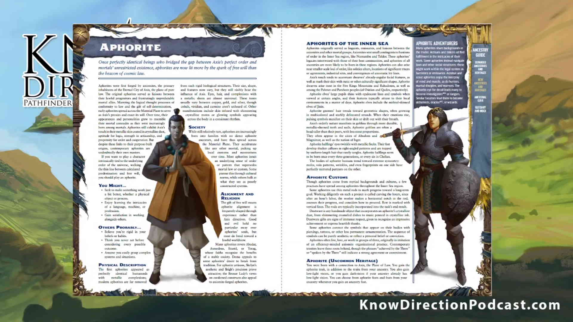 Ancestry Guide – Pathfinder 2 Fanblog