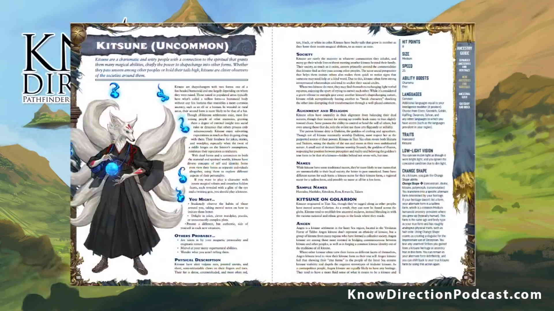 Ancestry Guide – Pathfinder 2 Fanblog