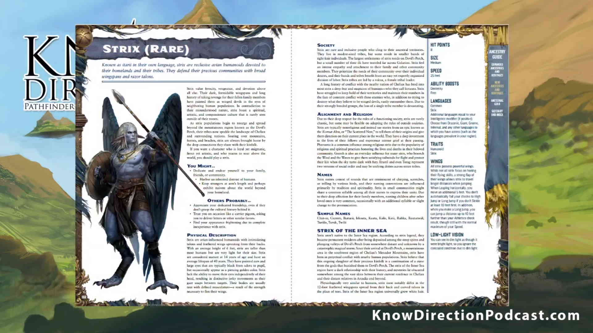 Ancestry Guide – Pathfinder 2 Fanblog